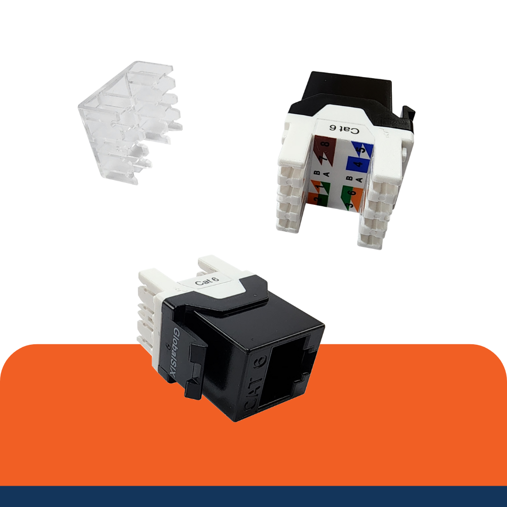 Cat6 UTP Keystone Jack - Globalsix